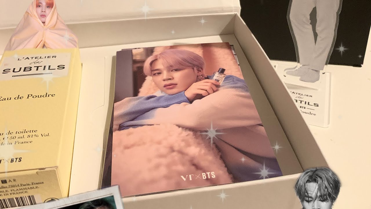 BTS perfume VTxBTS jimin Cokodive 💛 / عطر BTS انصدمت من ريحه 😬👉🏻👈🏻 ...