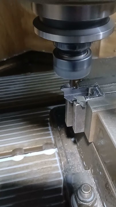 VMC machine programming from NX CAM software - YouTube