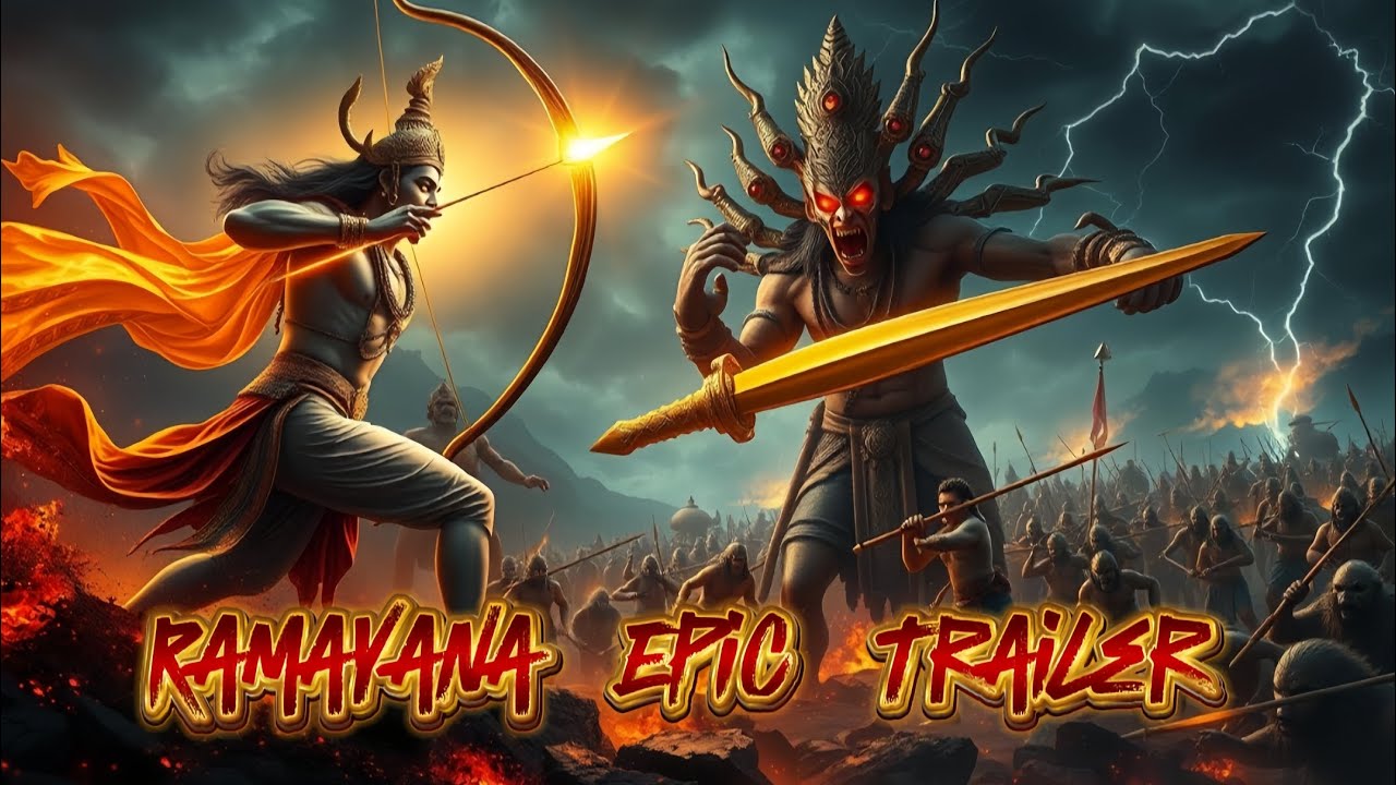 Ramayana Epic Trailer 🔥 | The Greatest Battle of Good vs Evil | Jai ...
