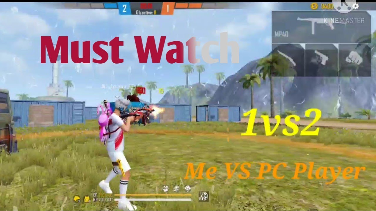 Free Fire Custom Match Tricks.Free Fire Custom 1 vs 2.Mobile player vs ...