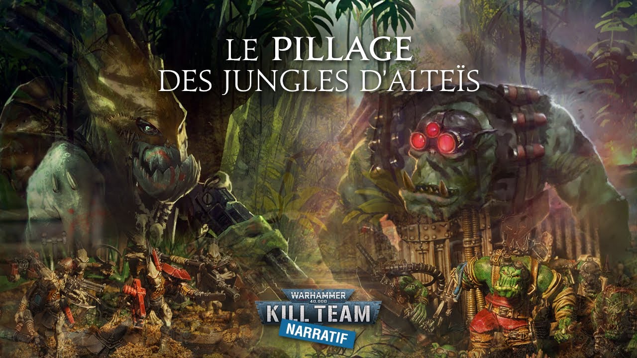 KILL TEAM NARRATIF : Exorôdeurs Kroots / Kommandos Orks - YouTube