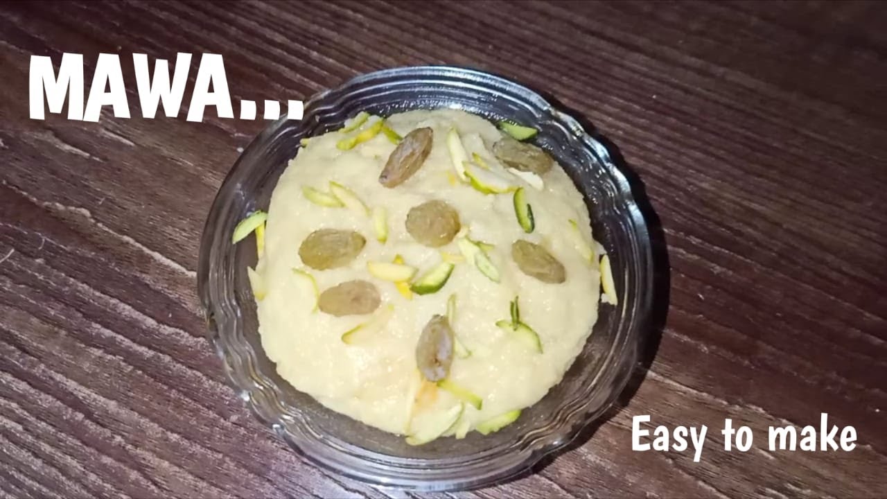 Mawa | How to make Mawa at home | Easy to make - YouTube