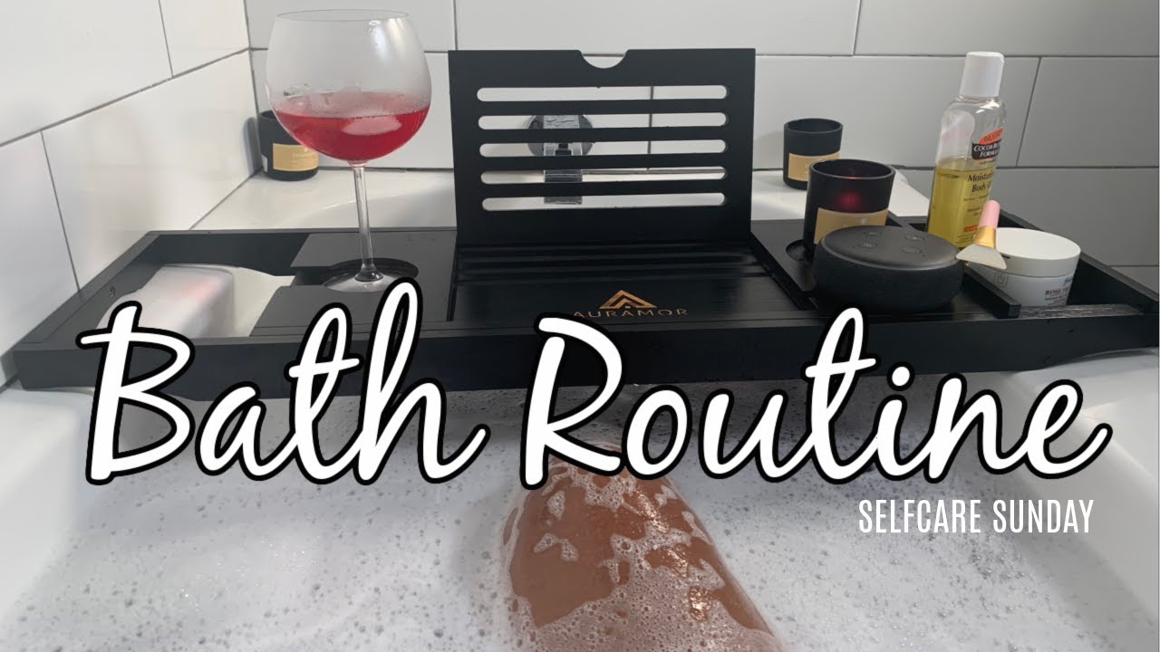 Relaxing At Home Bath Routine (Therapeutic Edition)|Selfcare Sunday ...