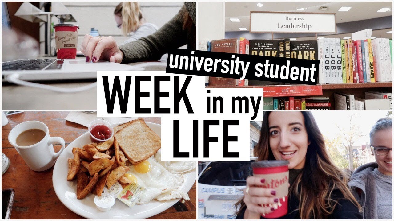 WEEK IN MY LIFE as a UNIVERSITY STUDENT | balancing school and life ...