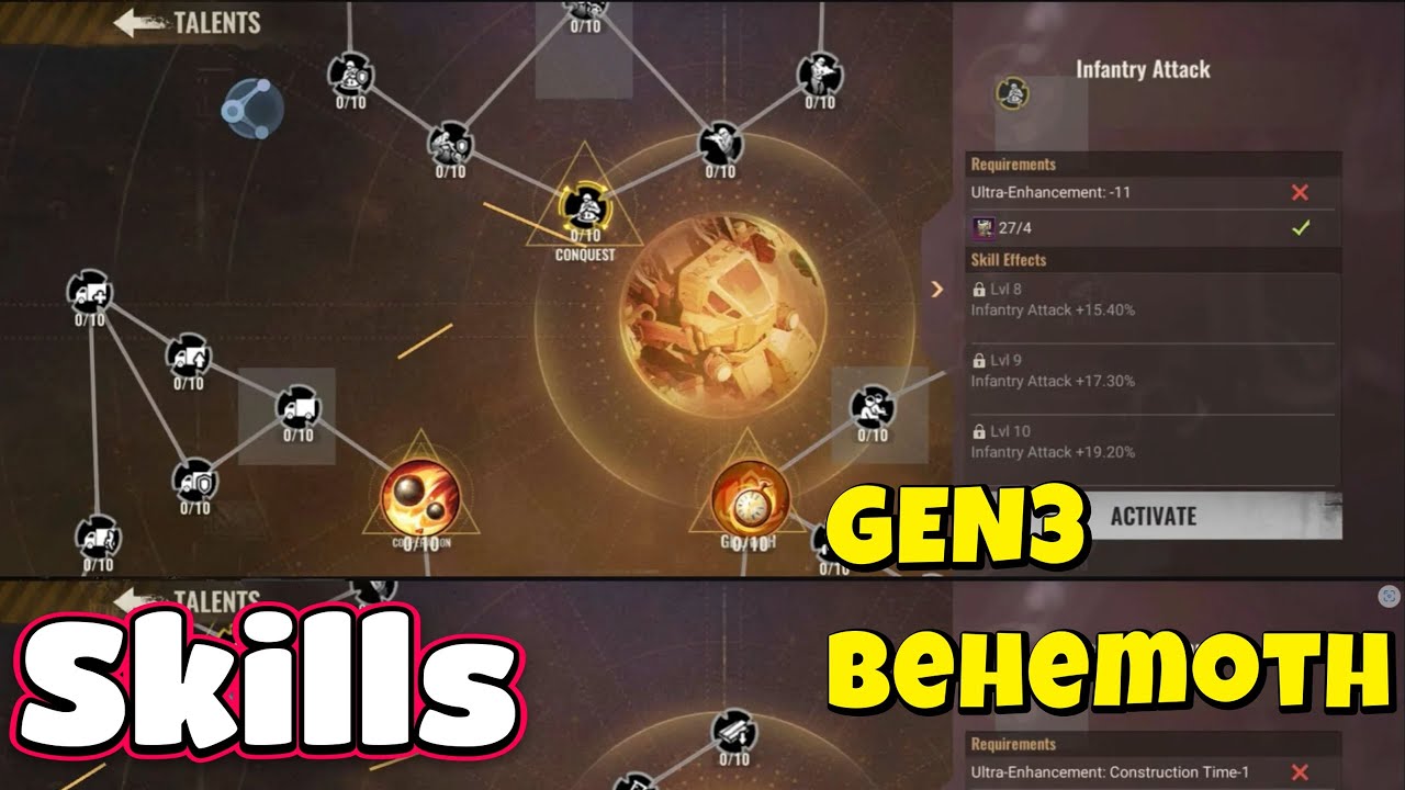 State of Survival : Generation 3 behemoth skills Sneak peak - YouTube