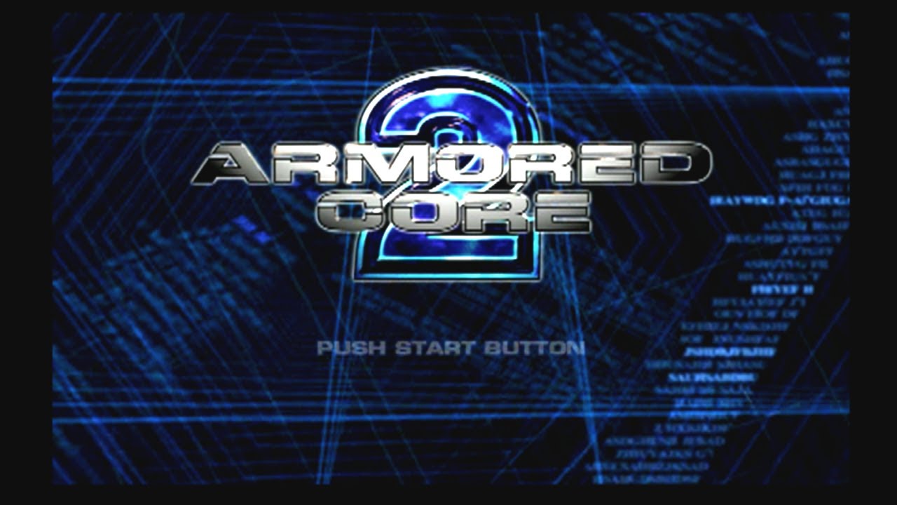 【AC2】 アーマード・コア2のクリアデータ作る ARMORED CORE2 - YouTube