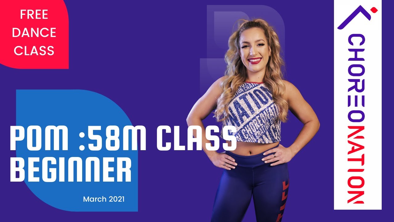 Free Beginner Pom Class, Mar 2021 - YouTube