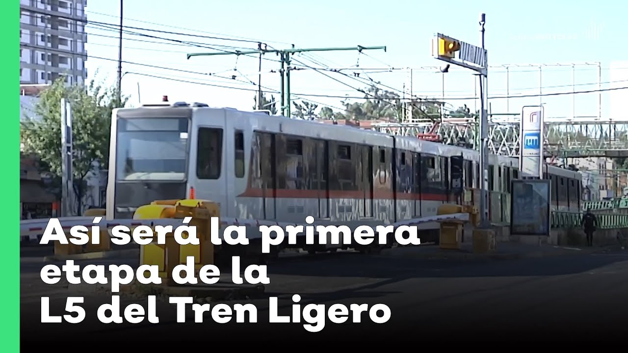 Así será la primera etapa de la L5 del Tren Ligero | Jalisco Noticias ...