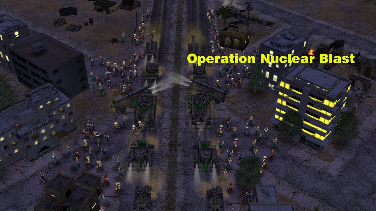 General Zero Hour Contra Custom Mission - Operation Nuclear Blast - YouTube