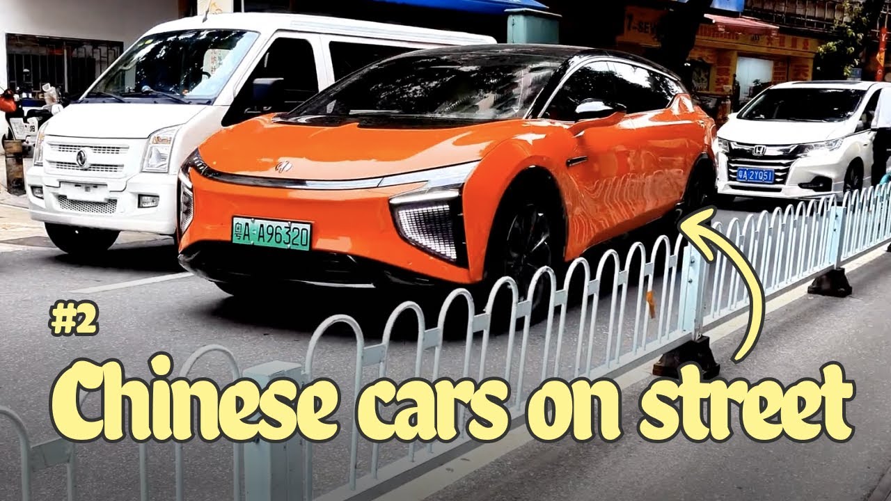 Chinese cars on street pt.2 BYD | Zeekr | WEY | NIO | Xpeng | MVP | SUV ...