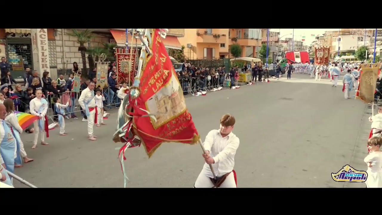 Madonna dell arco 2019 Rione dei fiori Secondigliano - YouTube