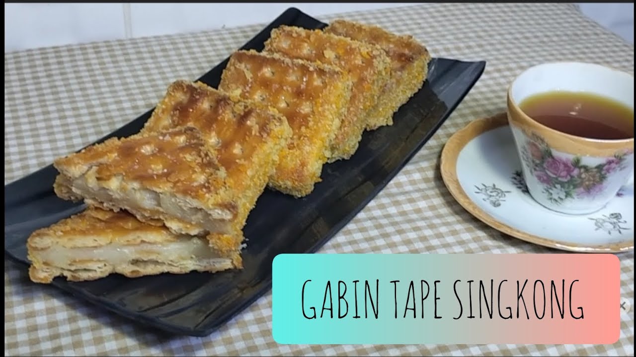 KUE GABIN ISI TAPE SINGKONG RENYAH AWET DAN TAHAN LAMA - YouTube