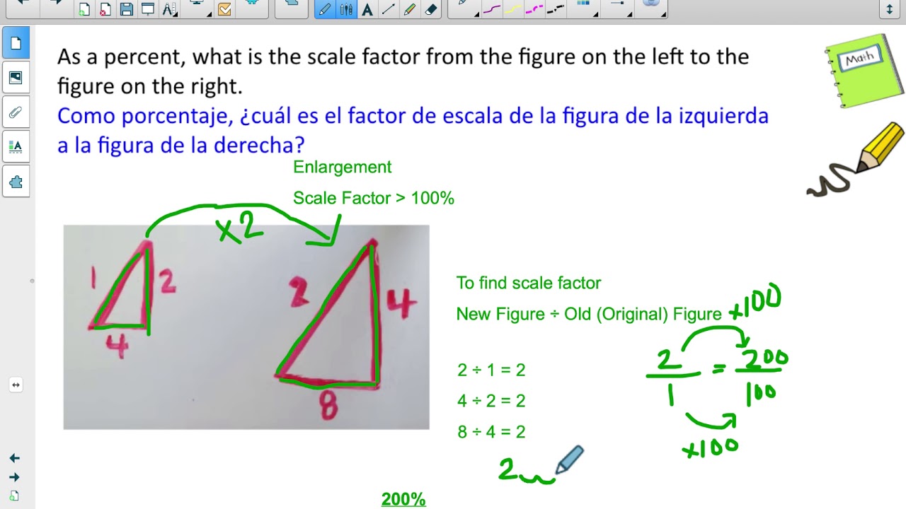 Percent and Scale Factor - YouTube