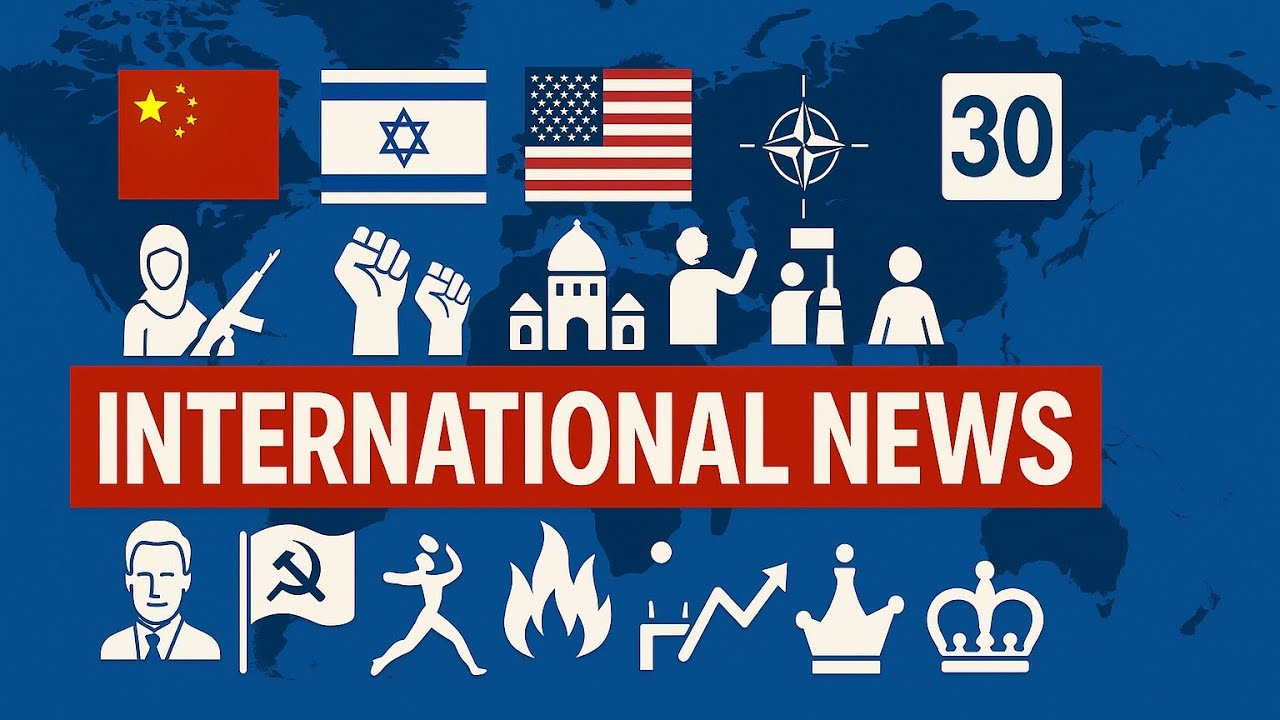 Top 30 International News Today | Global Headlines & Breaking World ...