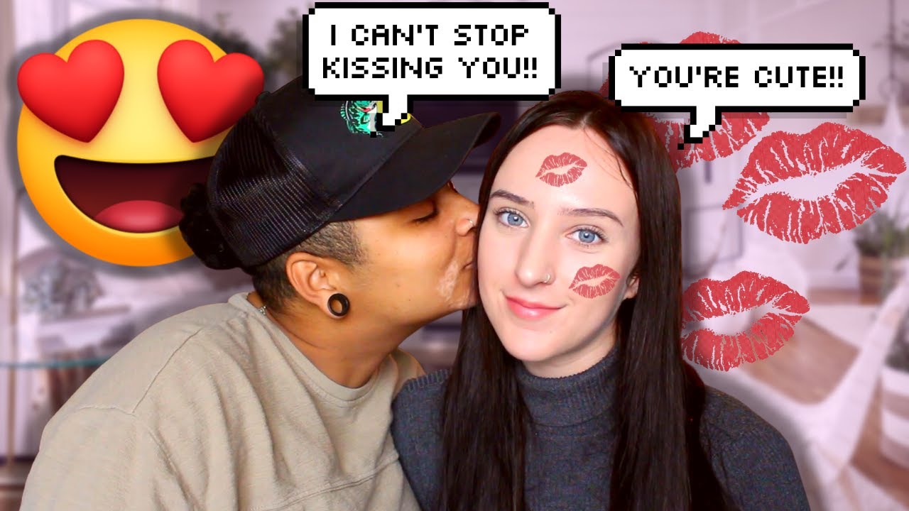 I CAN'T STOP KISSING YOU PRANK ON GIRLFRIEND *CUTE REACTION* | VLOGMAS ...