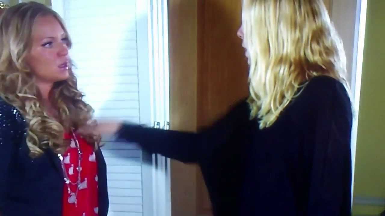 Ronnie Mitchell touches up Roxy Mitchell in Eastenders - YouTube