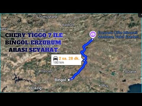 CHERY TİGGO 7 İLE BİNGÖL- ERZURUM ARASI SEYAHAT. (AĞUSTOS 2024) BİNGÖL ERZURUM ARASI YOL NASIL?