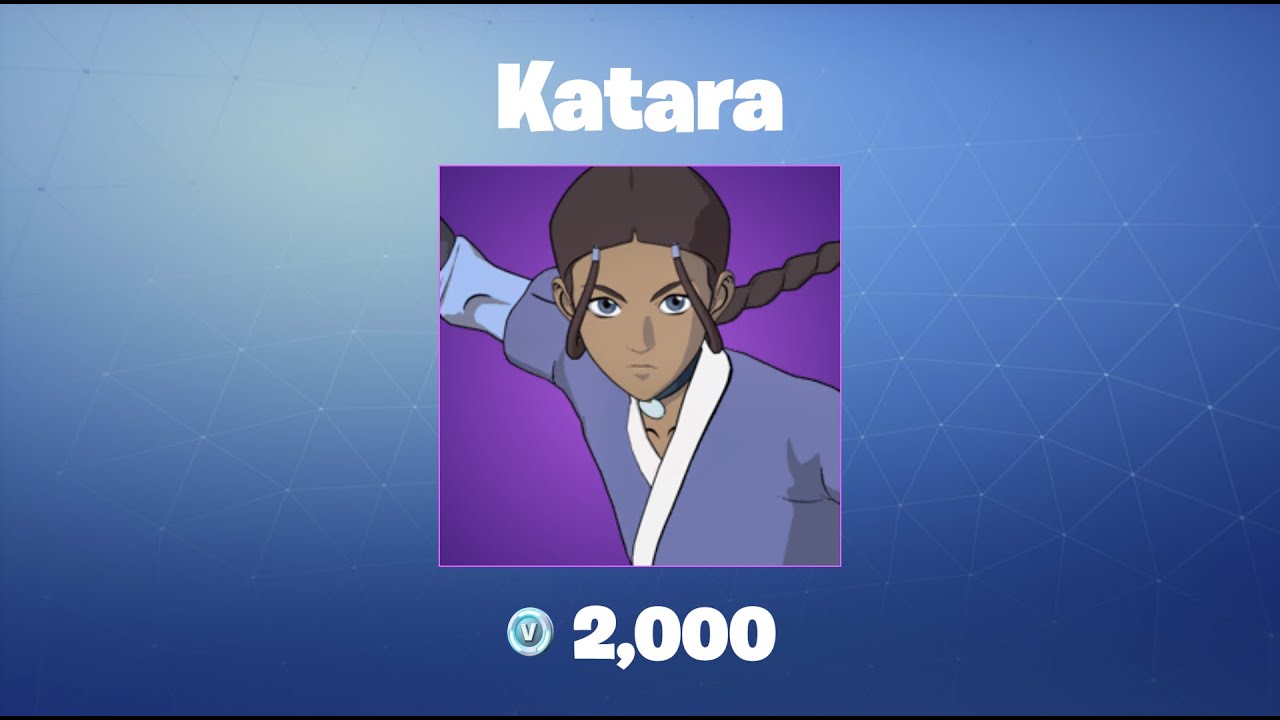 Katara | Fortnite Outfit/Skin - YouTube