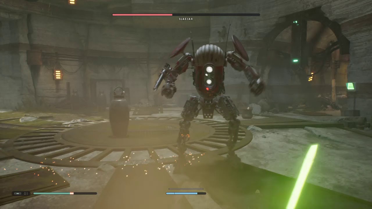 STAR WARS Jedi: Fallen Order™ Slaejax Special Boss Fight - YouTube