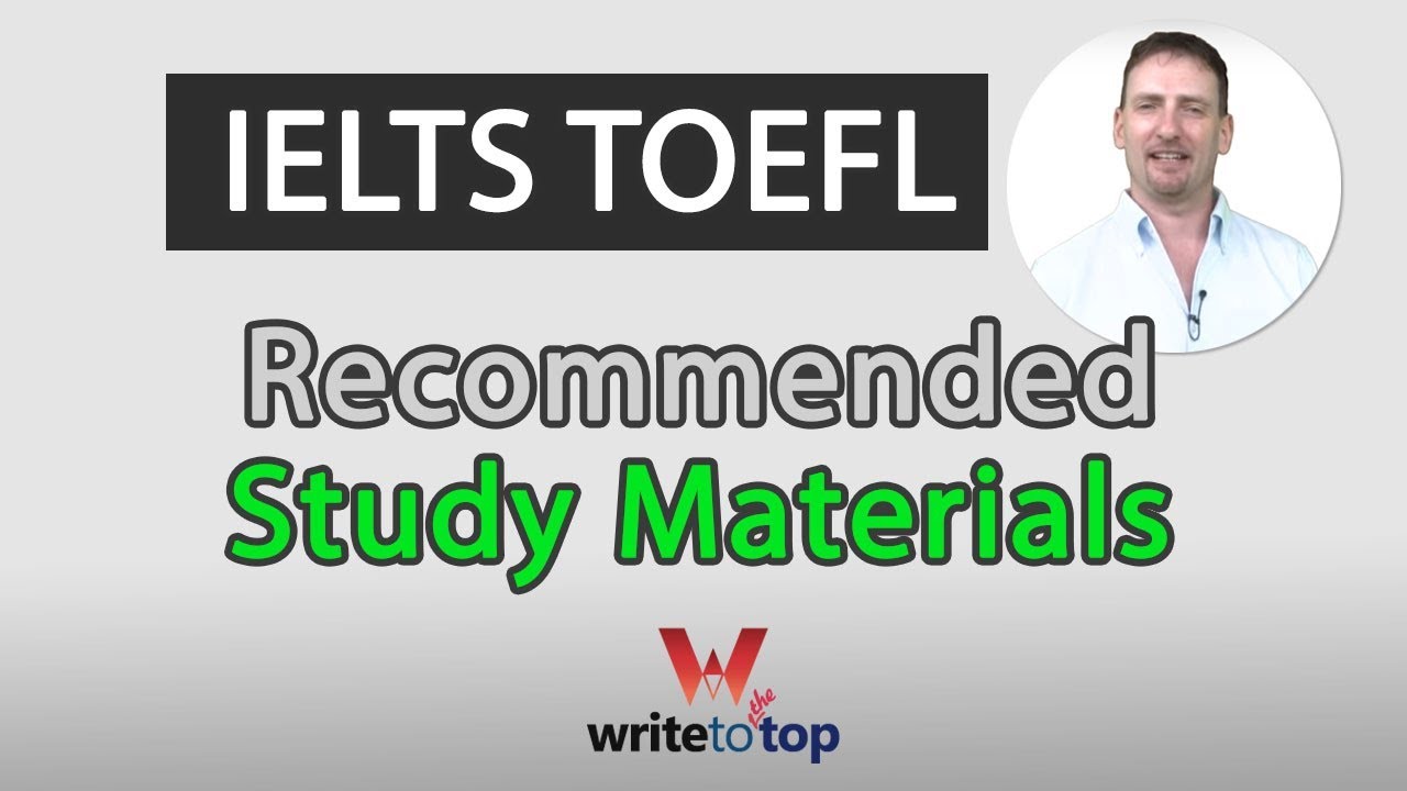 IELTS / TOEFL Test Prep: Recommended study materials - YouTube