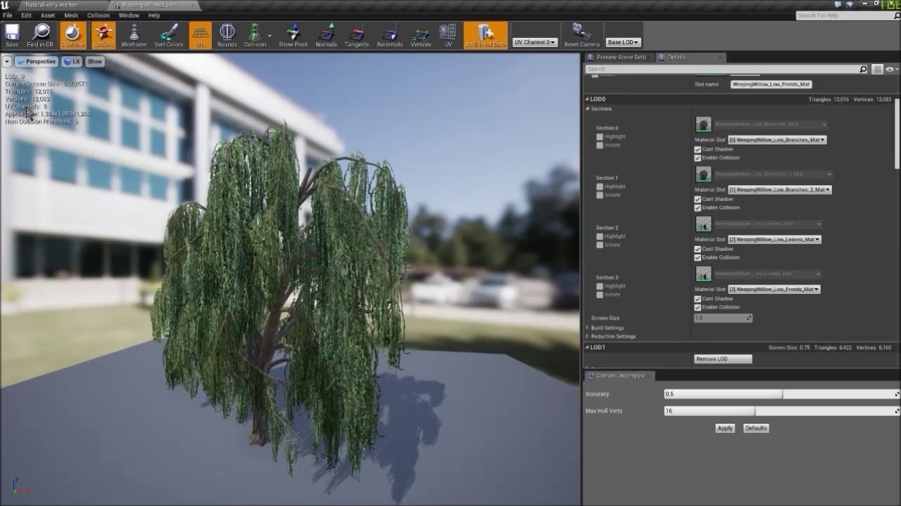 Speedtree-nursery: tech. features - YouTube
