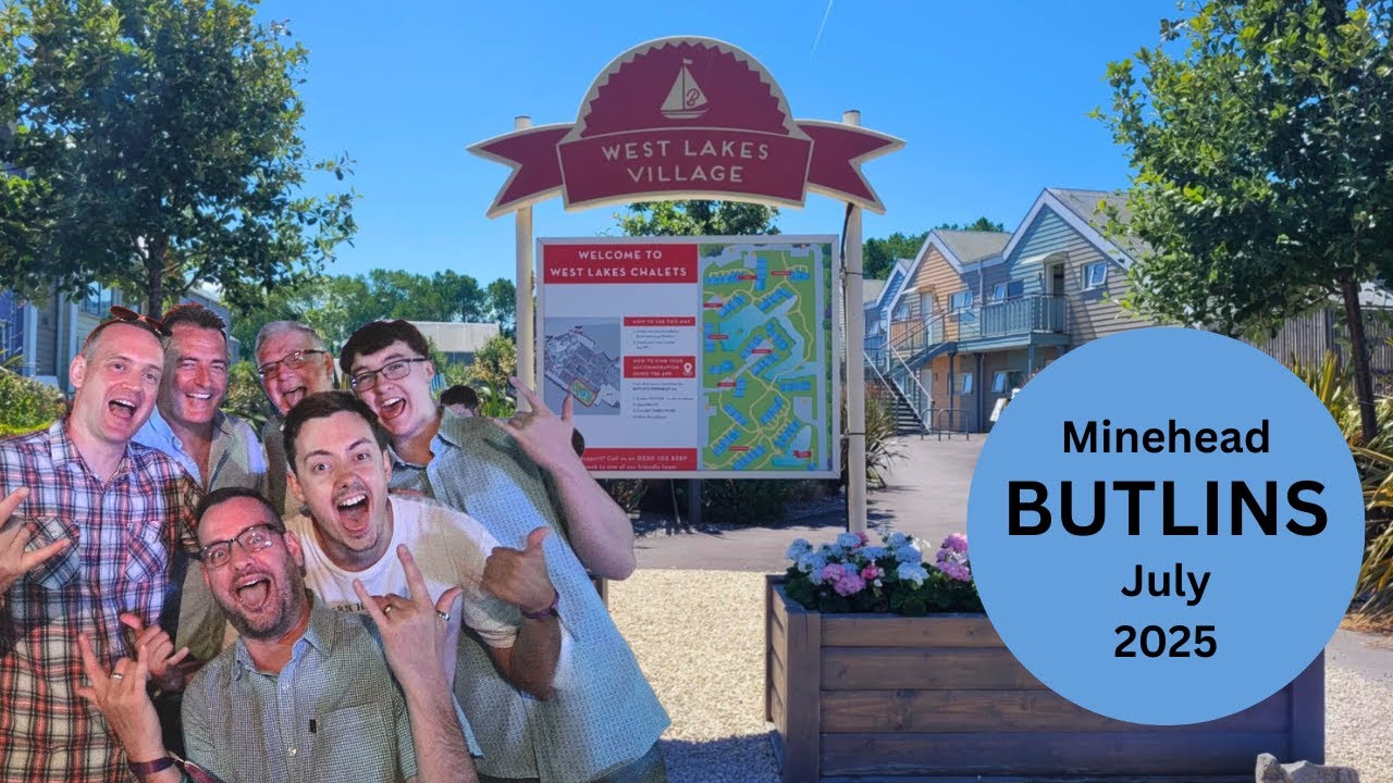 Butlins Minehead Lakeview Chalet Tour & Early Arrival Fun! 🎉 Big Family ...