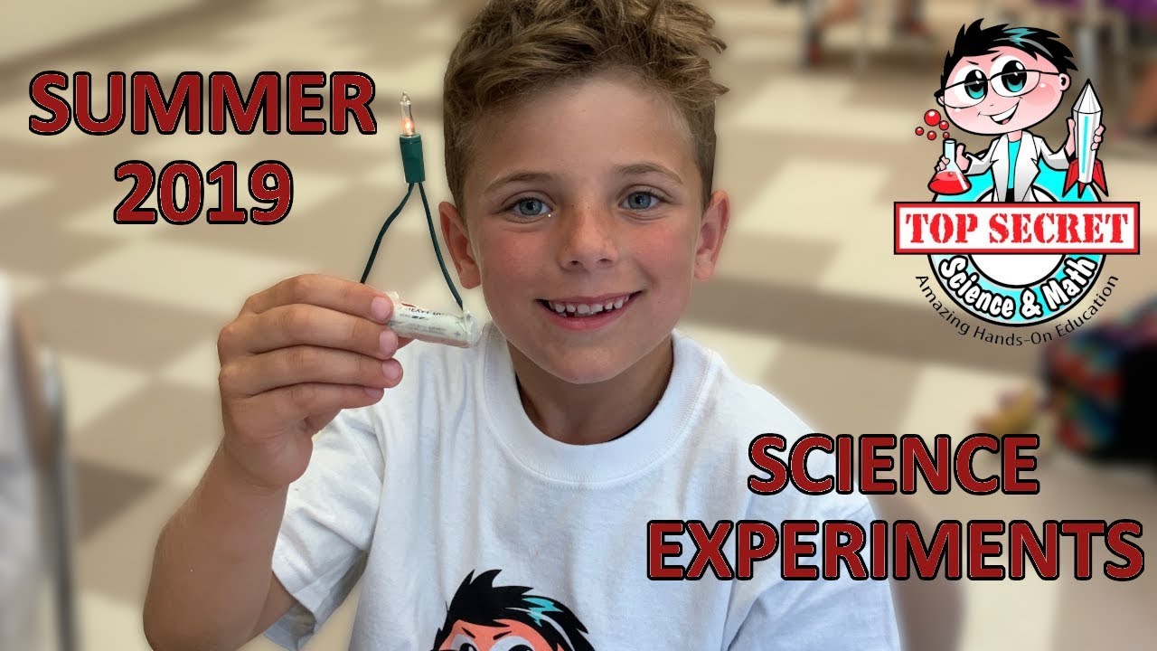 Top Secret Science Experiments Summer 2019 - YouTube