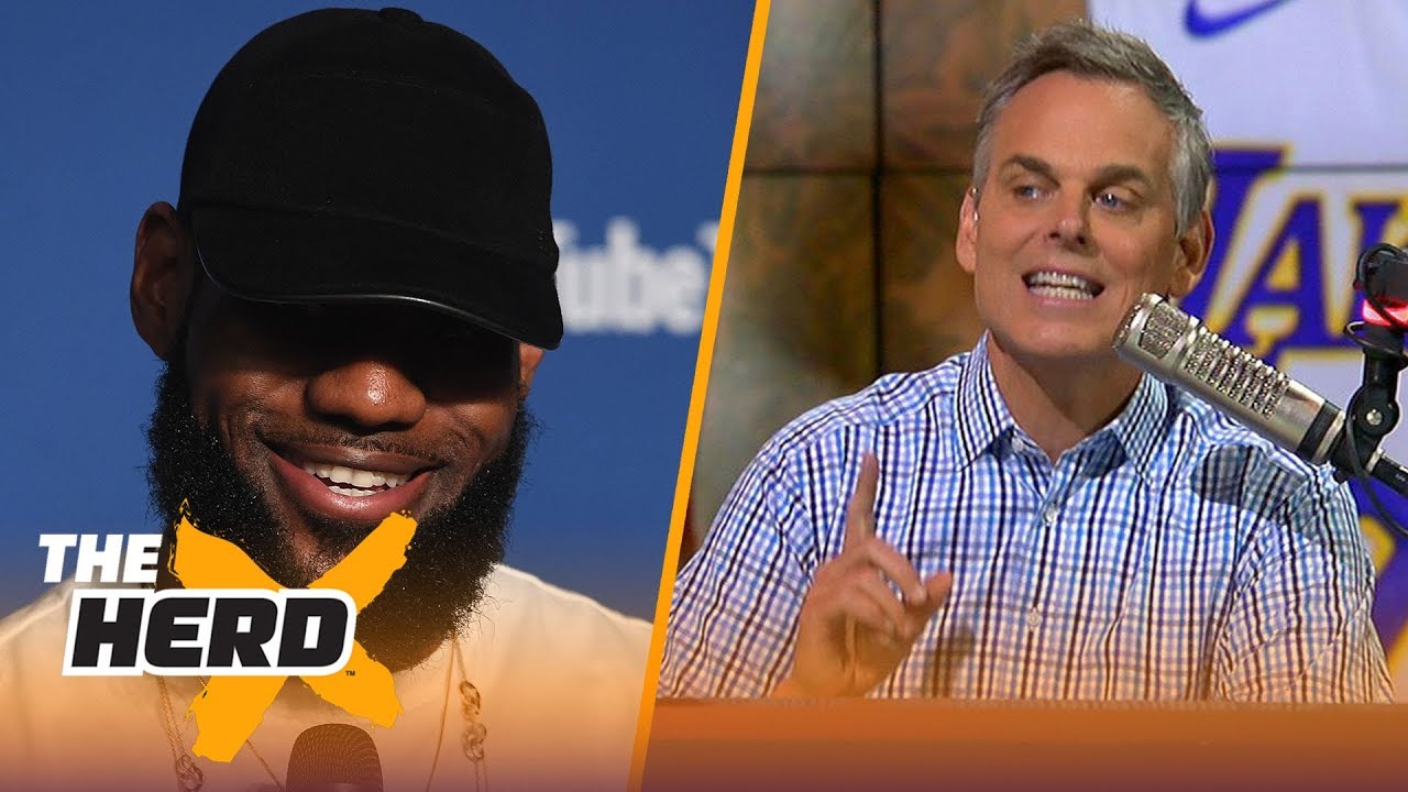 Colin Cowherd on LeBron joining Lakers, Magic as better GM than Michael ...