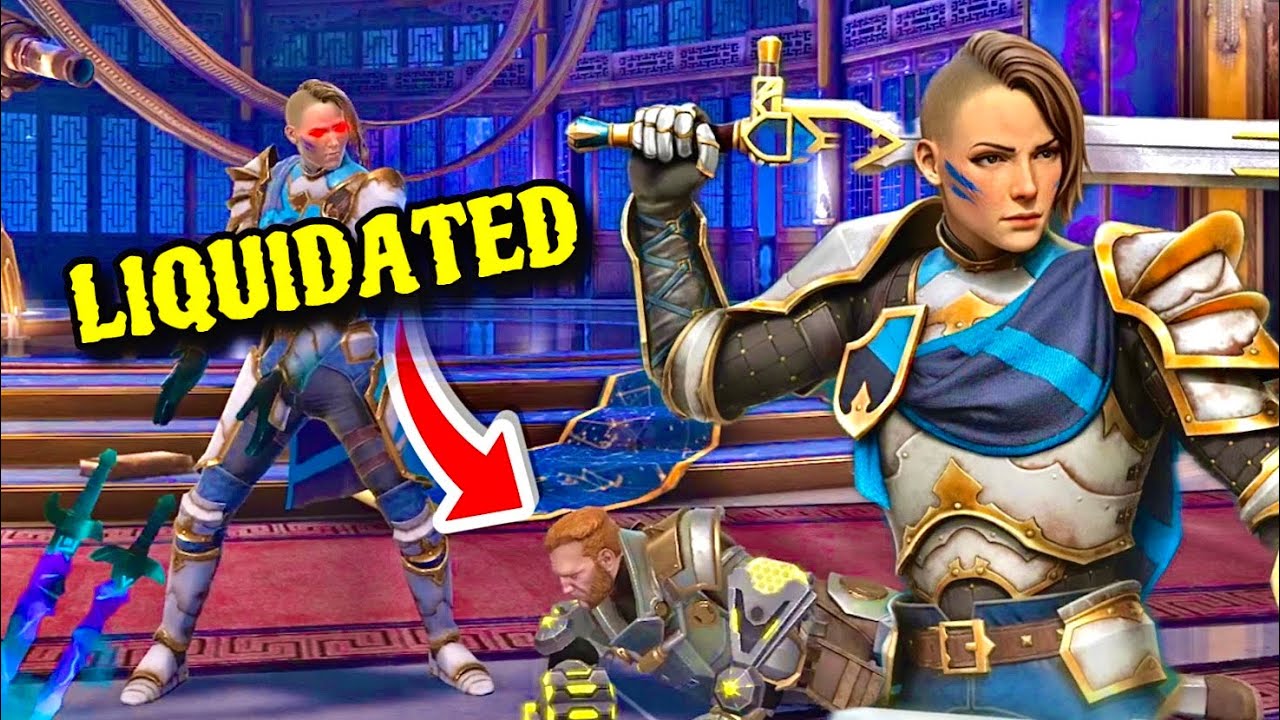 KATE is the STRONGEST Woman in the Arena 🥵| Shadow Fight 4 Arena - YouTube