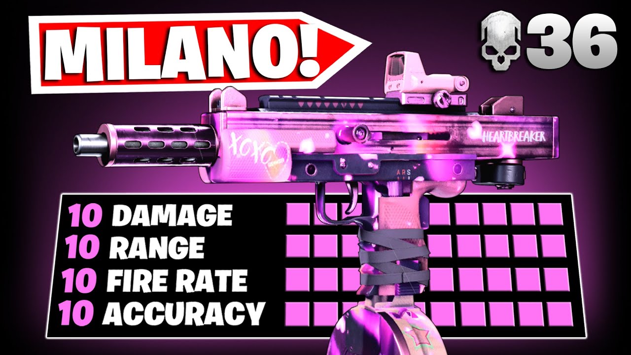 the "MILANO 821" in WARZONE SEASON 3! BEST MILANO CLASS SETUP/LOADOUT ...