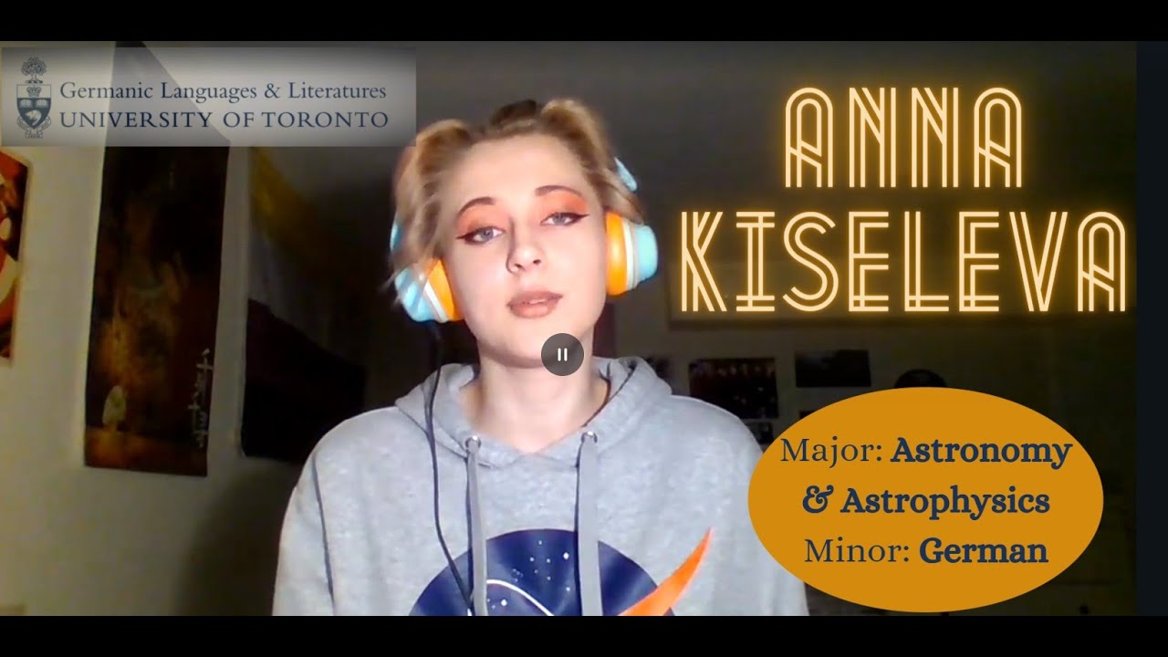 Anna Kiseleva - Undergraduate Spotlight - YouTube
