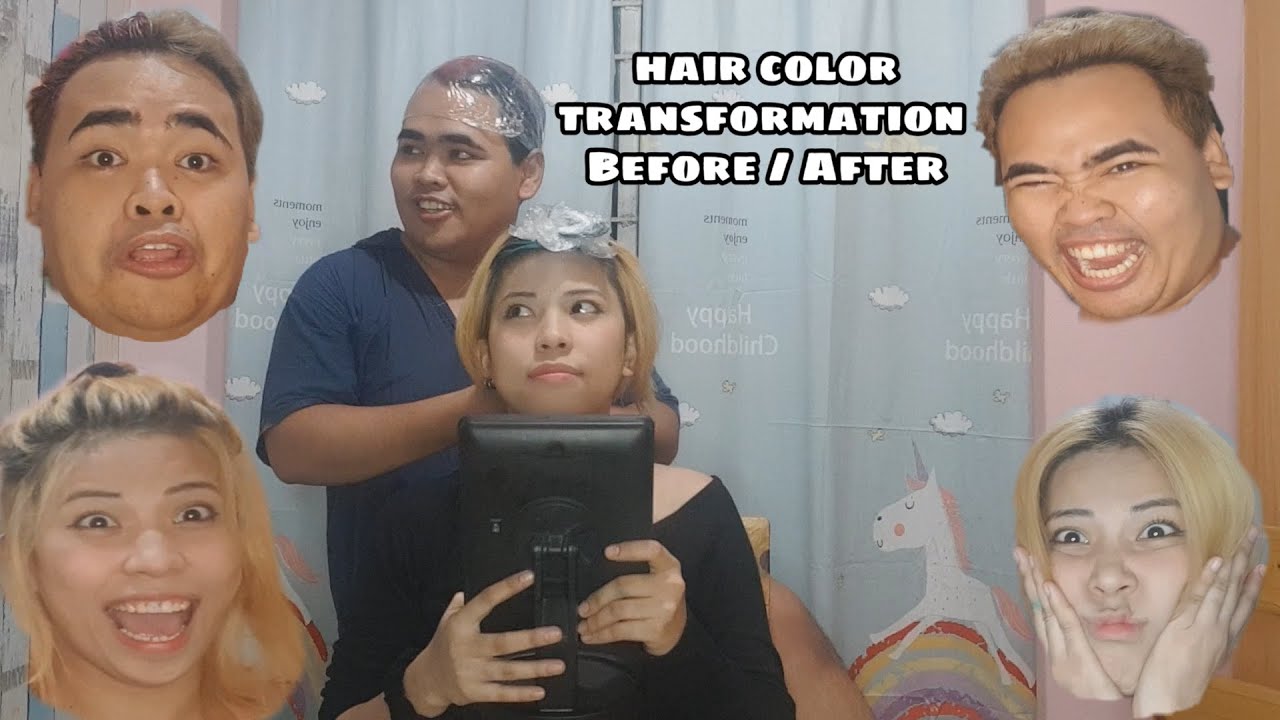 HAIR COLOR TRANSFORMATION BEFORE / AFTER | HAVEY BA O WALEY | VLOG 5 ...