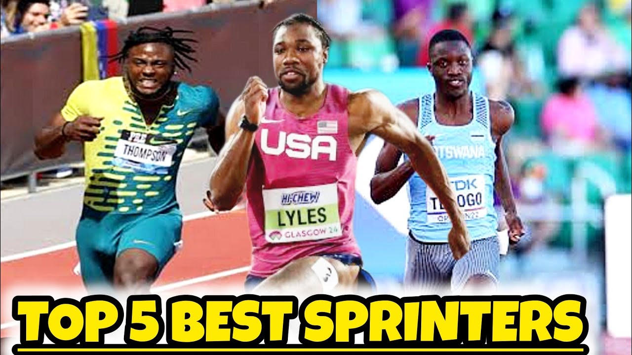 TOP 5 Best Male Sprinters In The World Number 3 Will Shock You... - YouTube