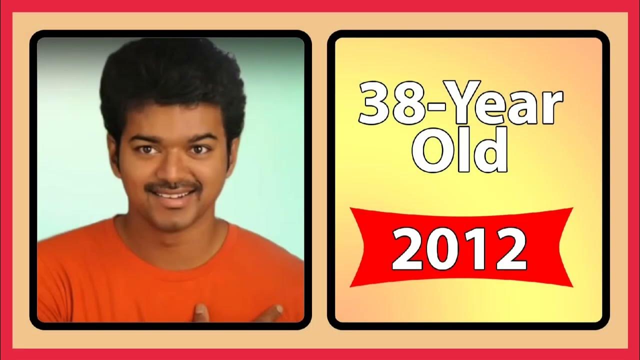 Thalapathy Vijay - Transformation From 1 to 49 Year Old - YouTube