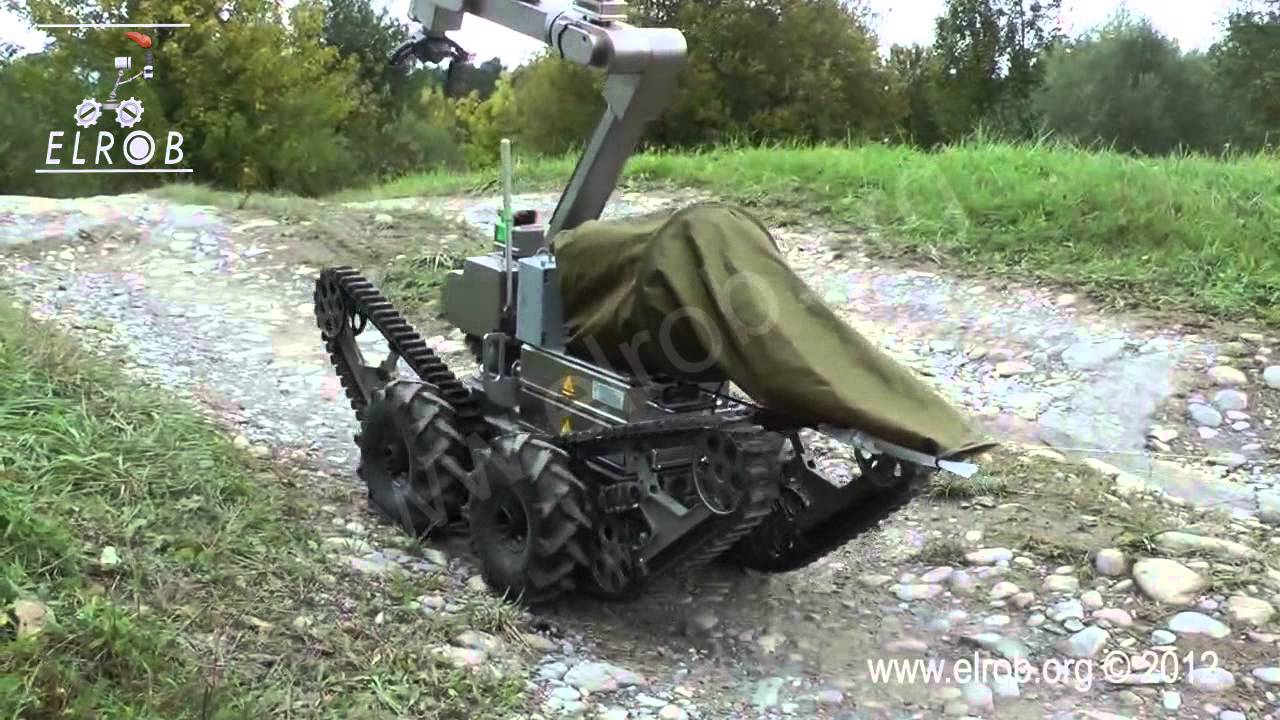 ELROB 2012 - Approach Trial - Telerob - teleMAX - YouTube