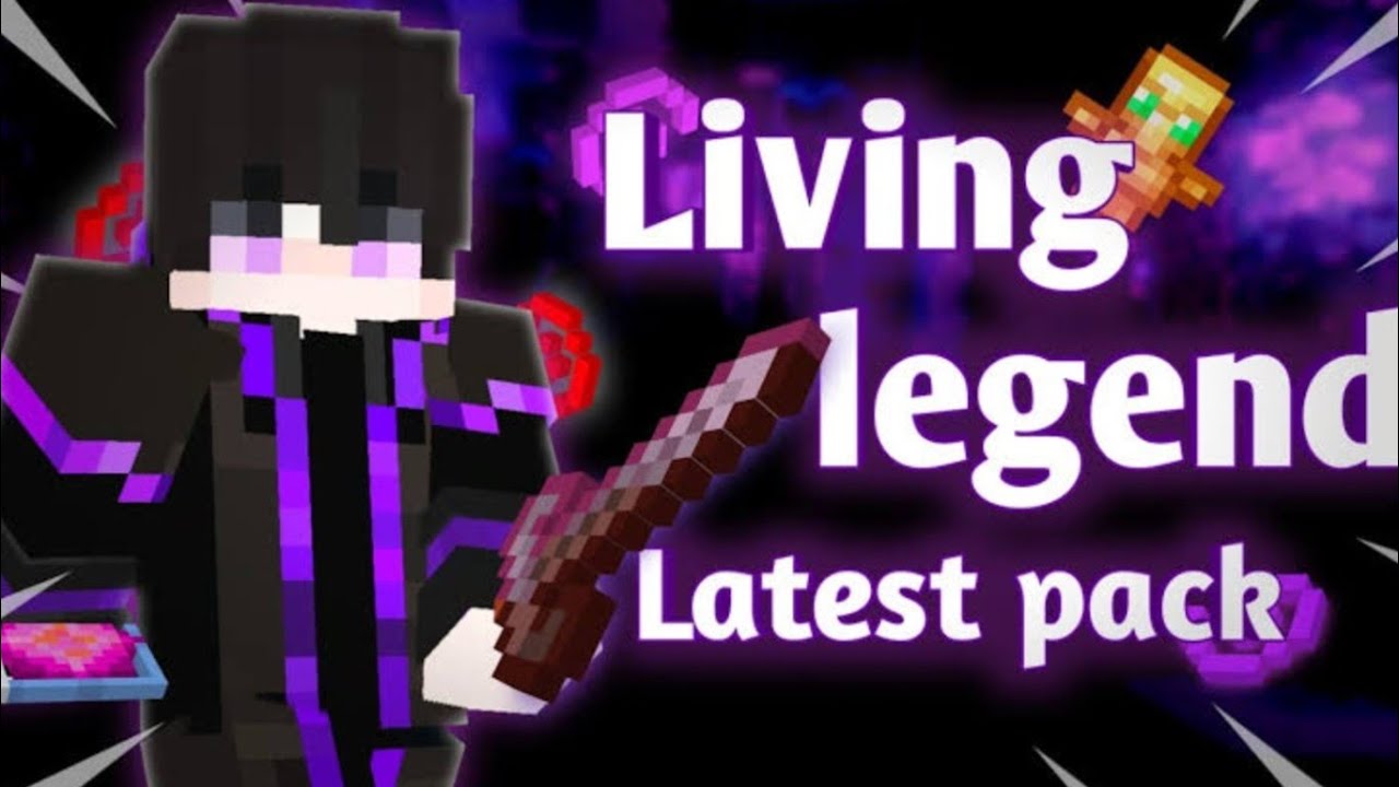 Living Legend private texture pack java+pojav | Best pvp texture pack ...