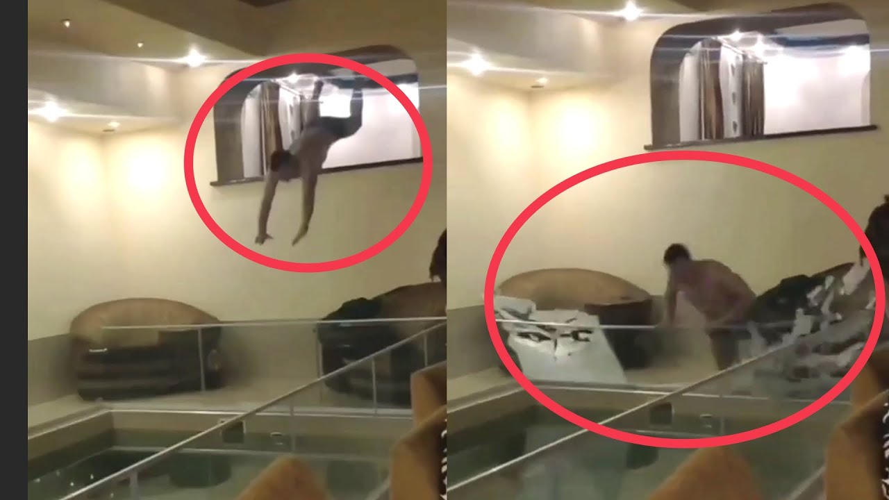 Over confident man's pool jump and more fail videos Compilation | Epic ...