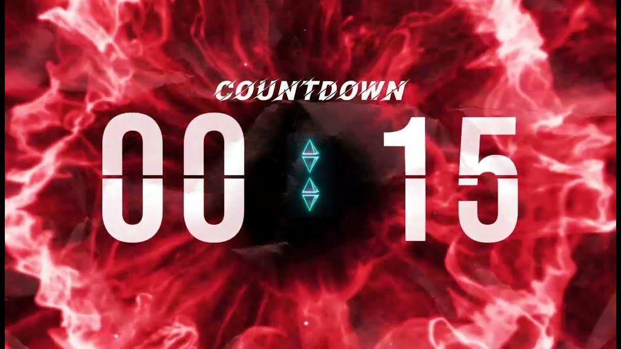 15 Second Timer | Countdown Clock Alarm - YouTube