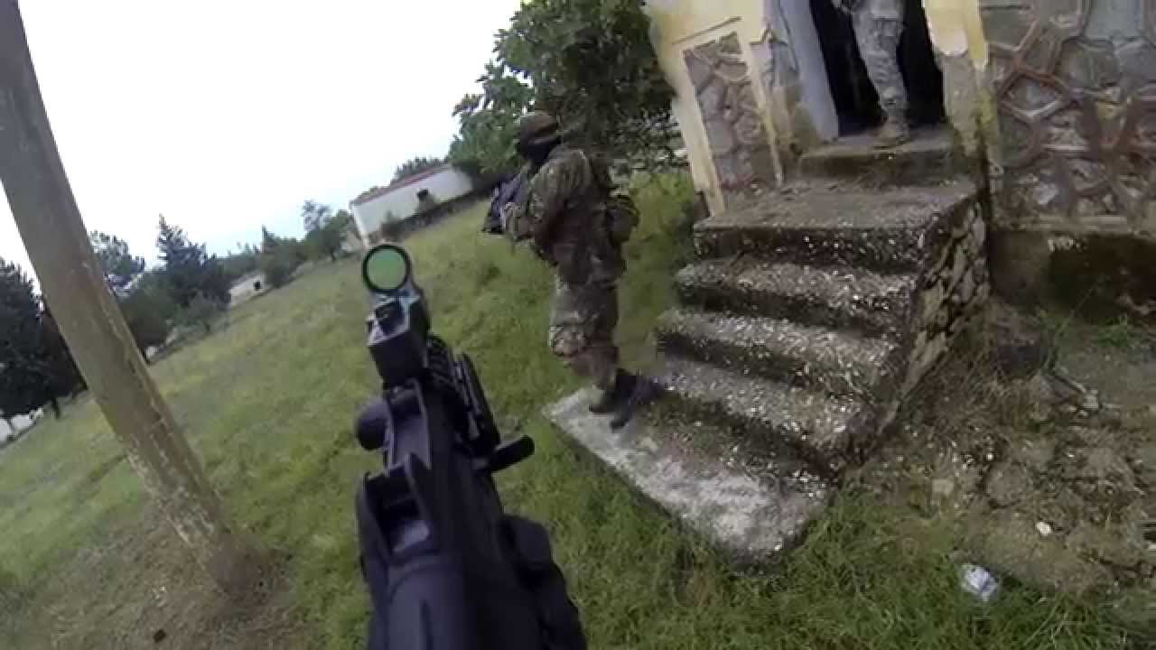 Capture the flag (Airsoft Game in Greece 07/09/14) - YouTube