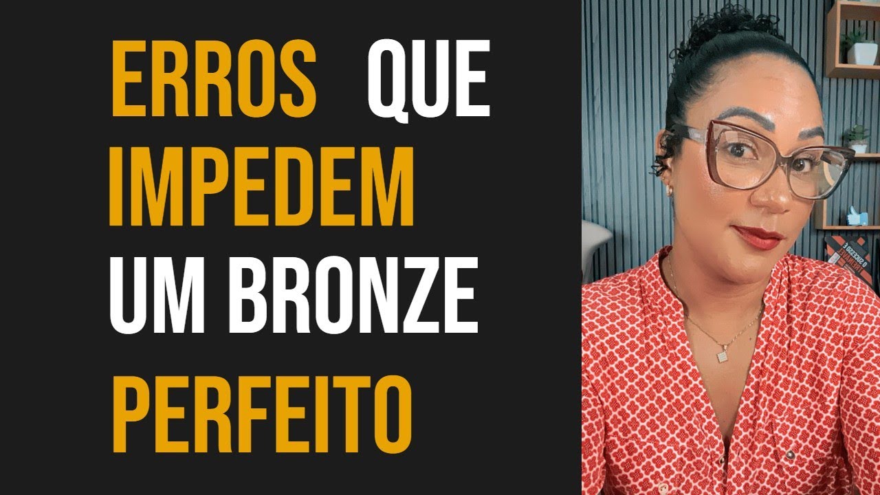 Erros que impedem o bronzeado perfeito - YouTube