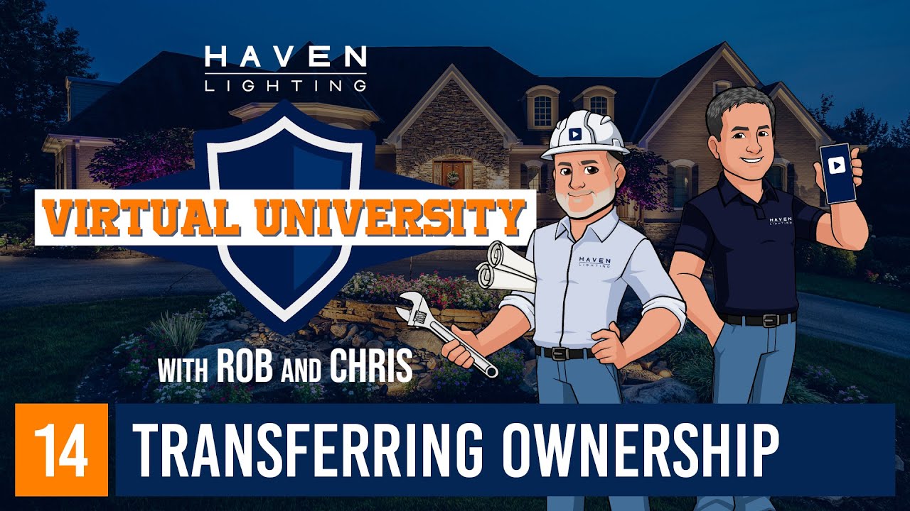 Transferring Ownership | Haven Virtual University [14] - YouTube