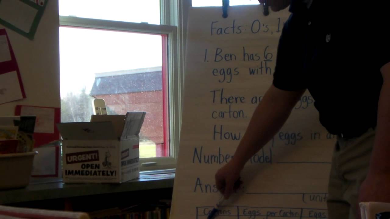 Multiplication Number Stories Unit 4 1 Everyday Math - YouTube