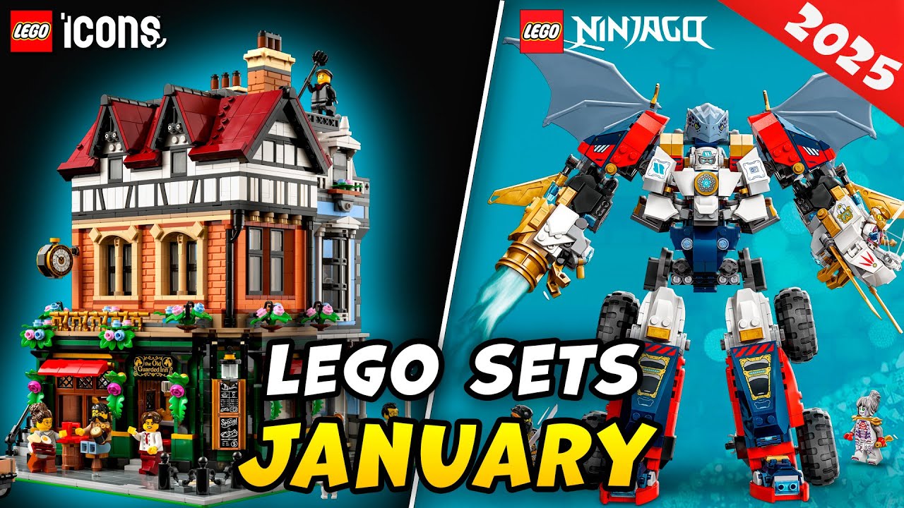 ALL NEW LEGO SETS 2025 January Releases! - YouTube