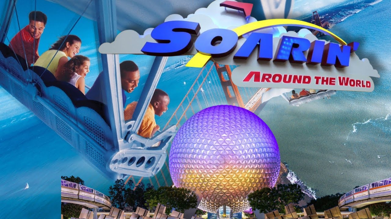 Disney world Epcot Soaring Orlando Florida - YouTube