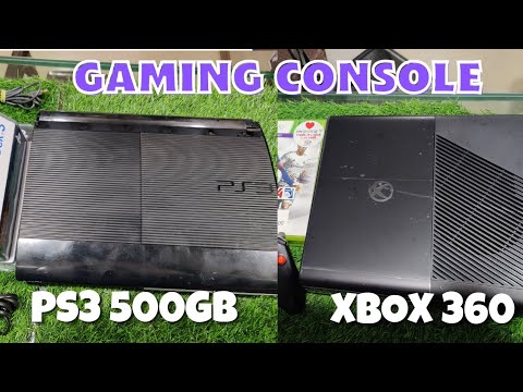 GAMING CONSOLES SONY PS3 500GB With 40 Games inbuilt & XBOX 360• 300GB ...
