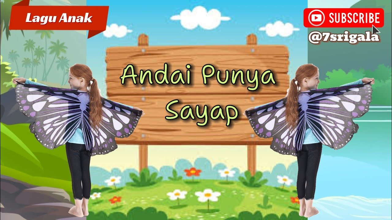 Andai punya sayap || cartoon || lagu anak populer || lagu anak-anak ...