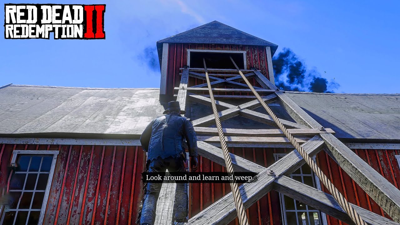 Yes... I just realized this secret way In Annesburg - RDR2 - YouTube