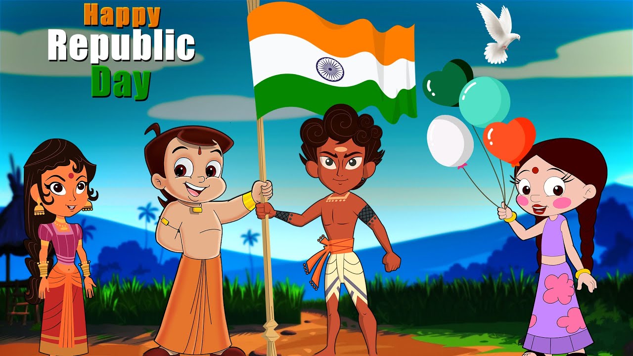 Kalari Kids - Happy Republic Day | Fun Republic Day animation for kids ...