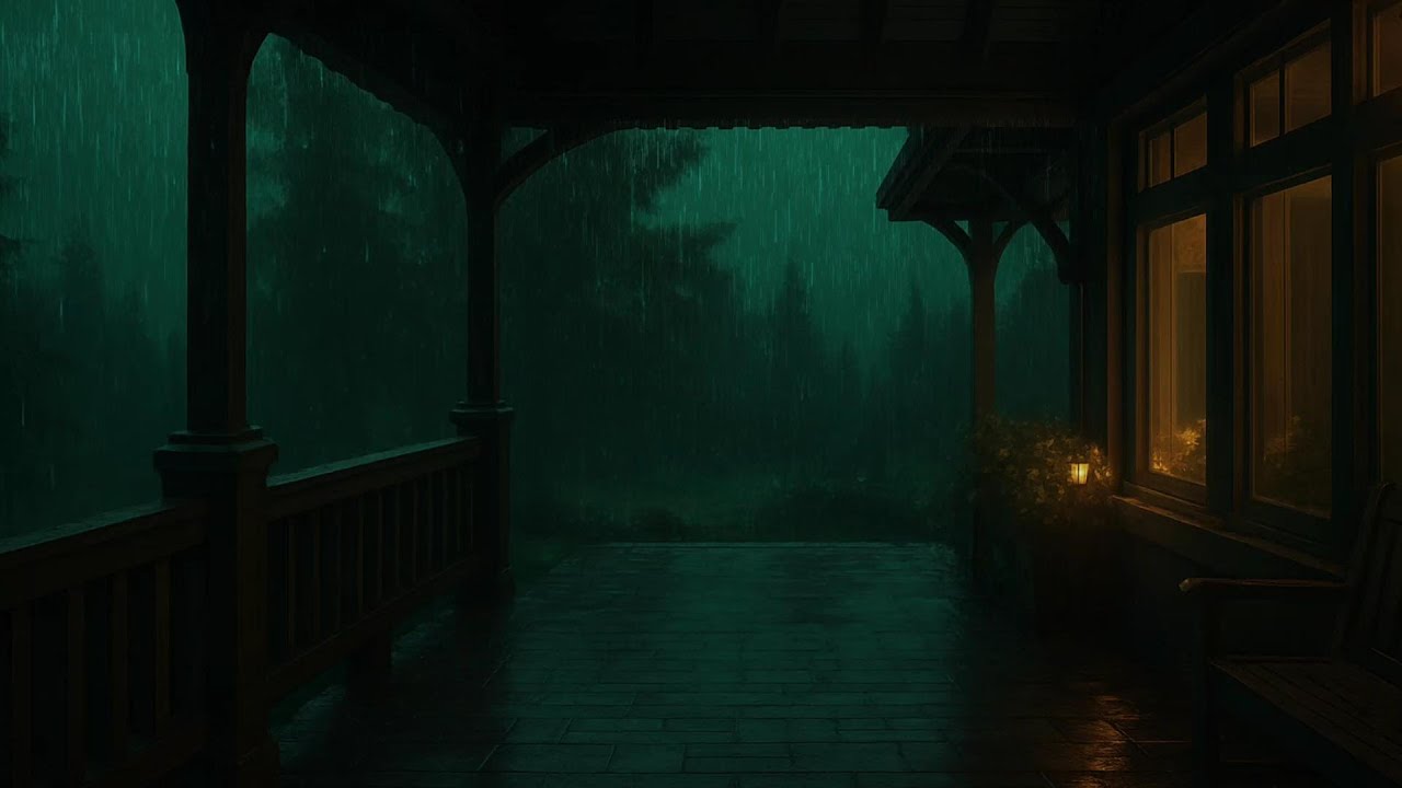 Sounds Rain & Thunder on Cozy Car ⚡ Natural Sound Therapy to Help You ...