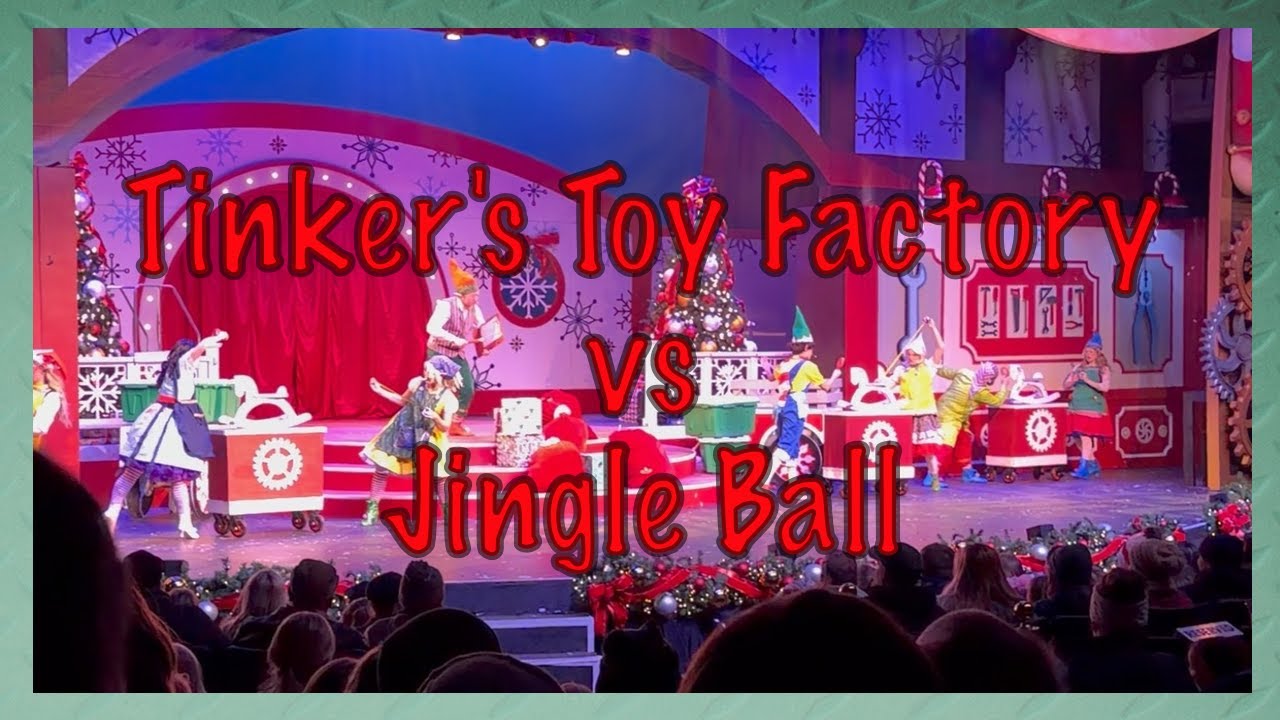 Jingle Bell Ball vs. Toy Factory: Which Tinker Show Wins? - YouTube